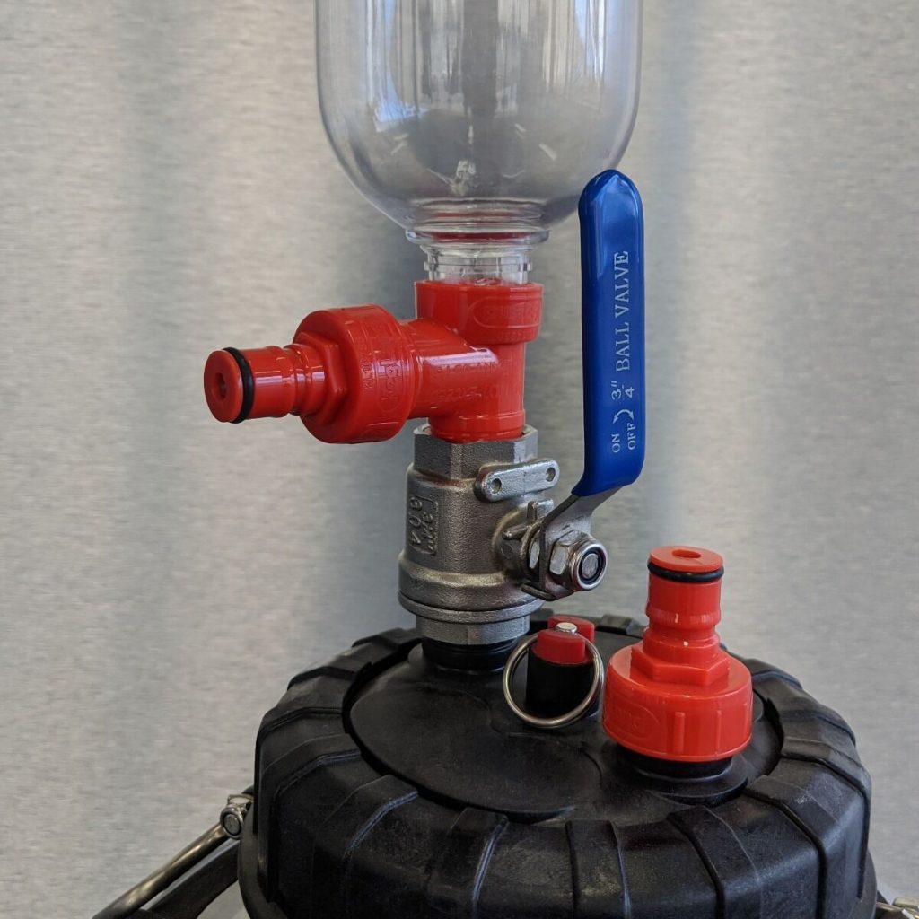 PCO1881 x PCO1881 Female Ball Valve – Dry Hop Device for FermZilla ...